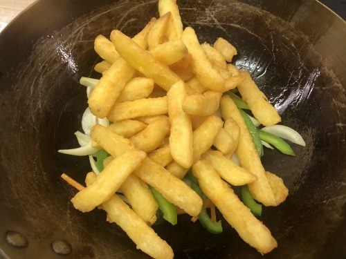 Salt & Chilli Chips (In Light Batter) - Recipe - Kenny McGovern
